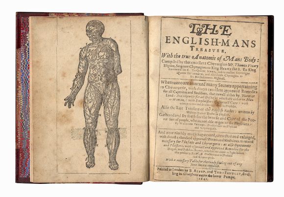 Bonhams : VICARY (THOMAS) The English-mans Treasure, with the True ...