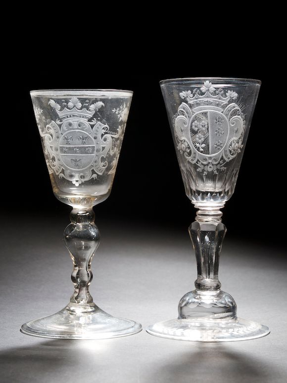 Bonhams : A German goblet and a European goblet, circa 1730