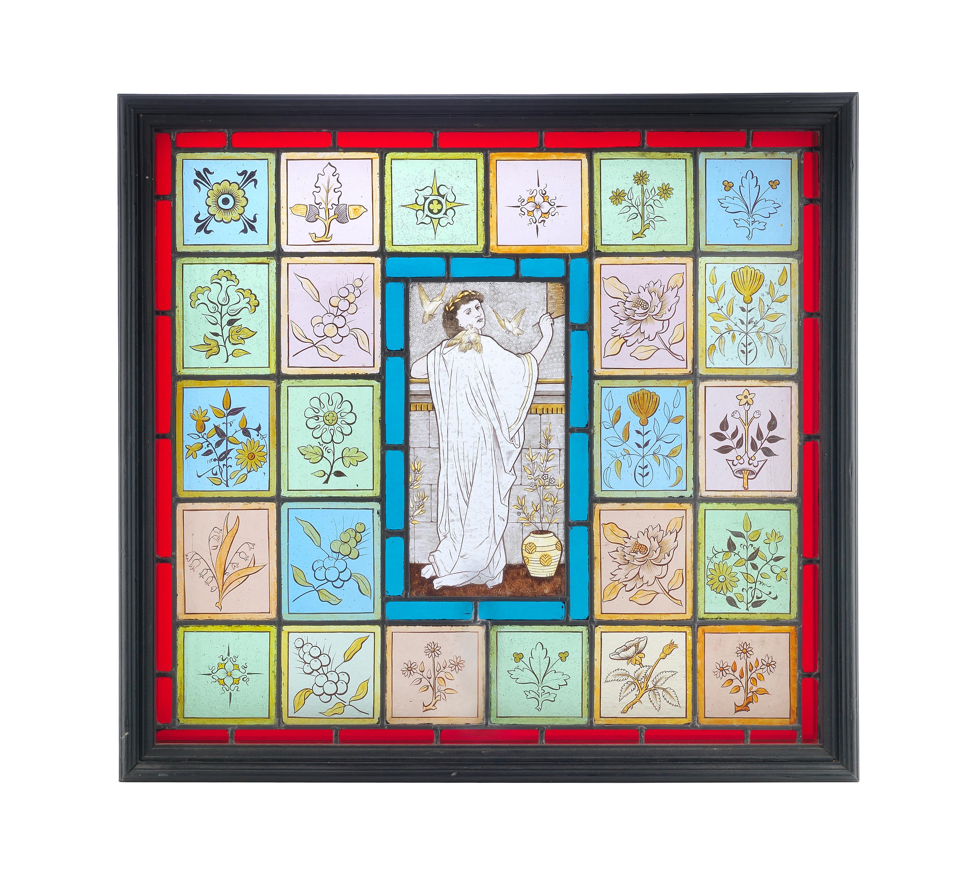 Bonhams A Stained Glass Window Panel Attributed To Ew Godwin