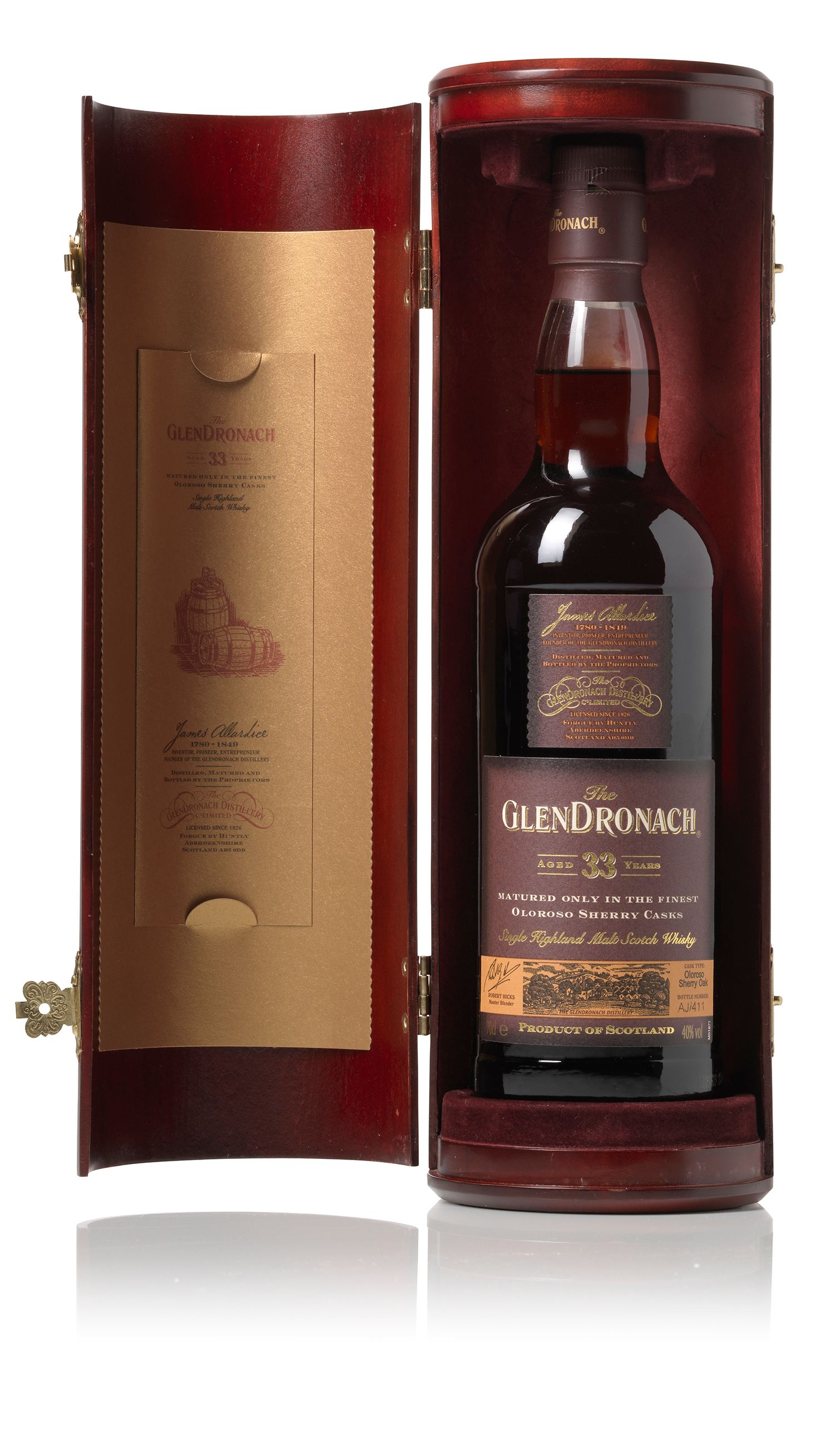Bonhams : Glendronach-33 year old