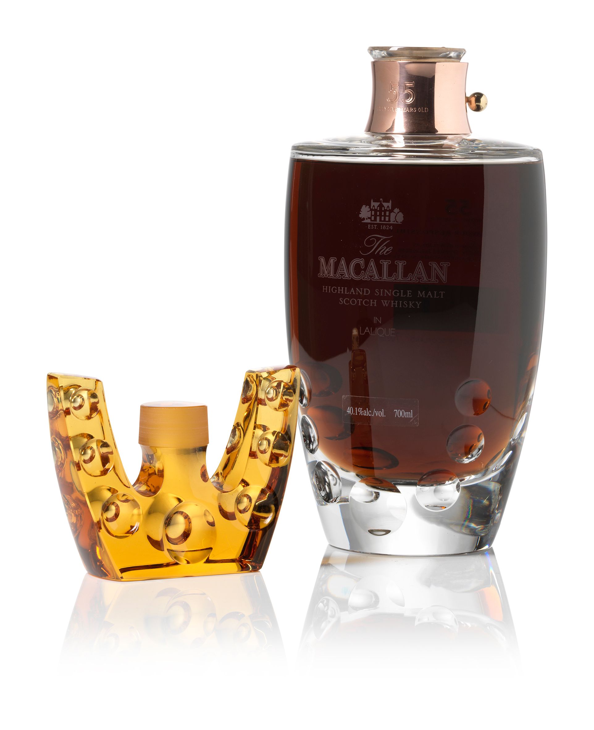 Bonhams : Macallan Lalique-55 year old