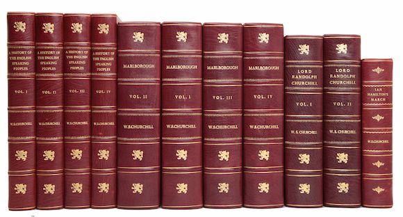 Bonhams : CHURCHILL (WINSTON S.) Ian Hamilton's March, Longman, Green ...