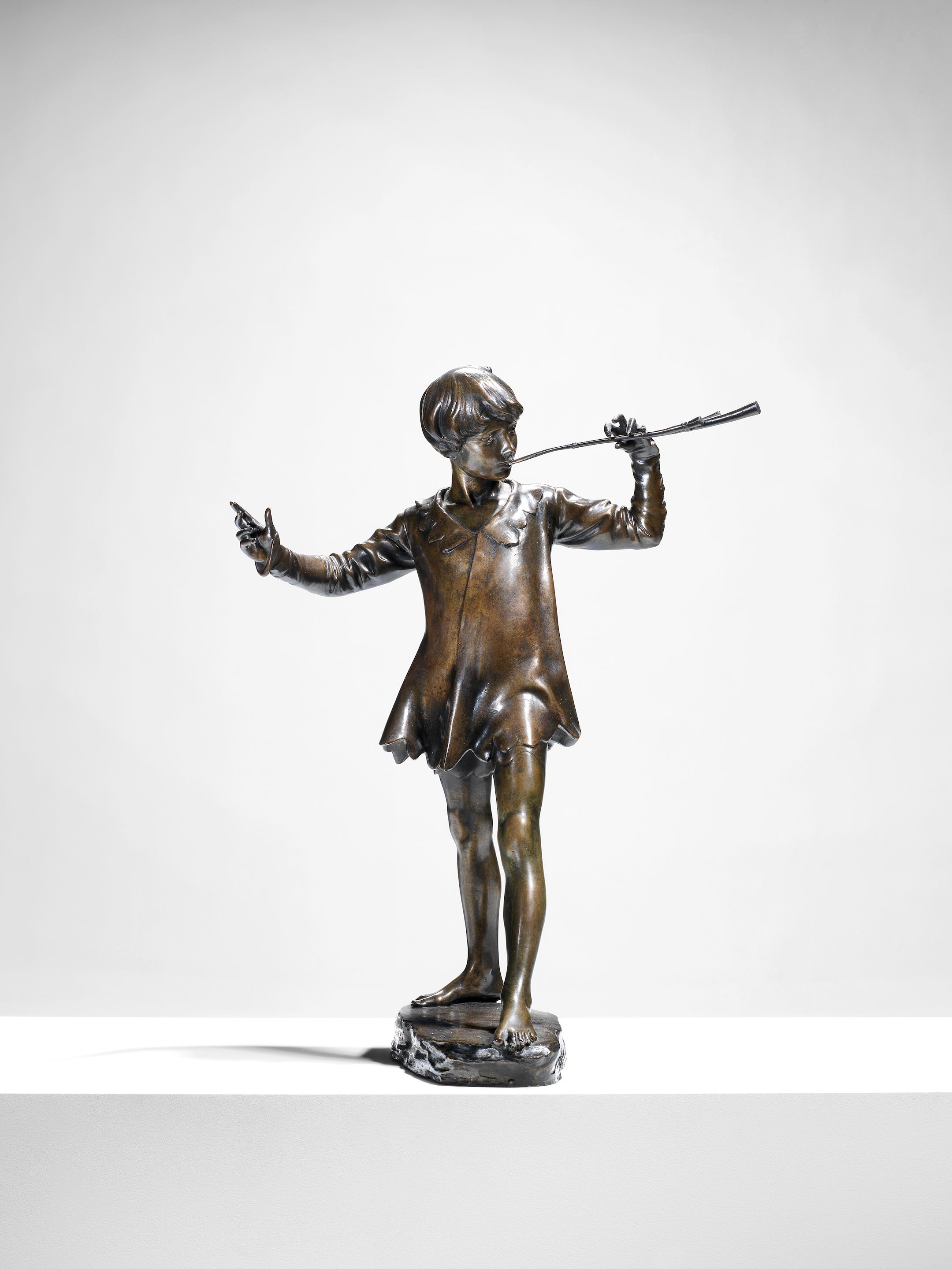 Bonhams : Sir George Frampton (British, 1860-1928) A bronze figure of ...