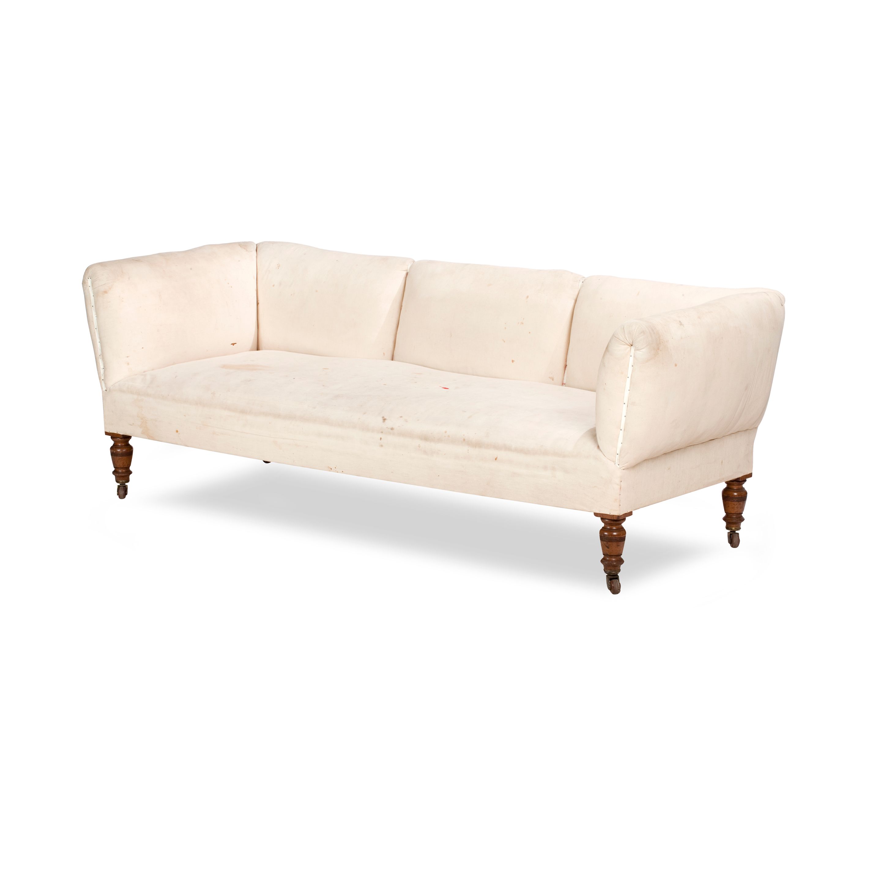 Bonhams : A Victorian Oak Club Sofa by Gillows