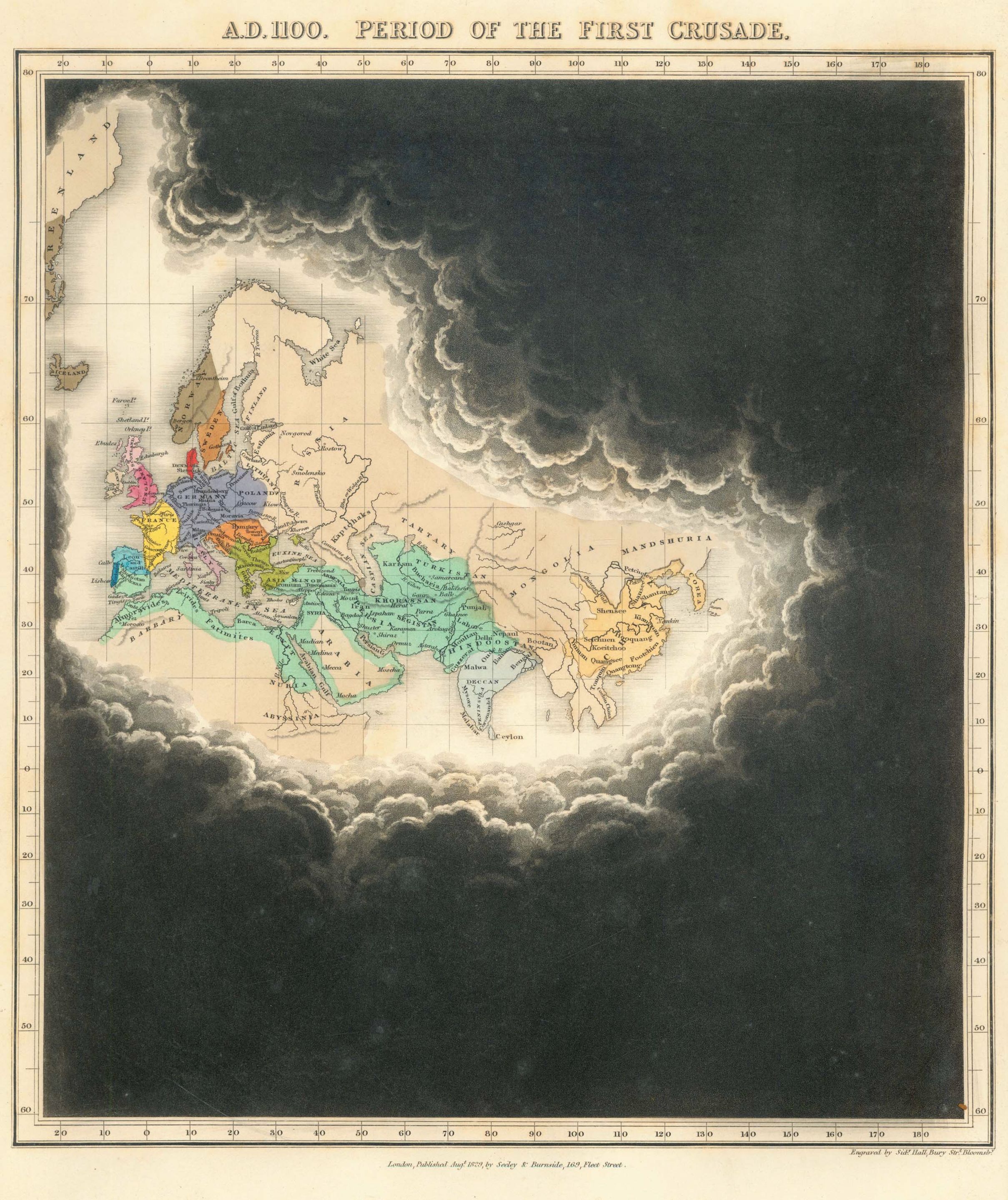 Bonhams : QUIN (EDWARD) An Historical Atlas; in a Series of Maps of the ...