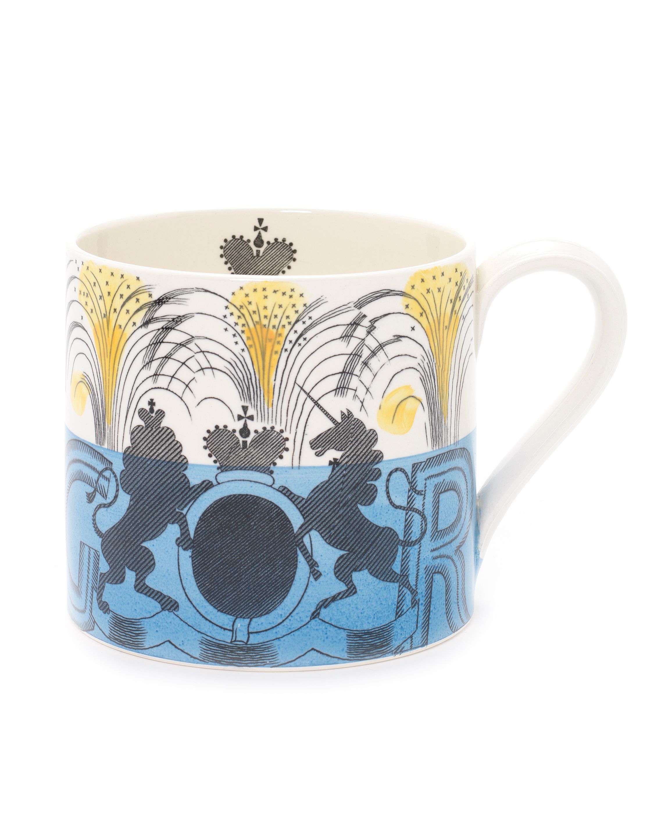 Bonhams : Eric Ravilious for Wedgwood A Commemorative Mug, 1937