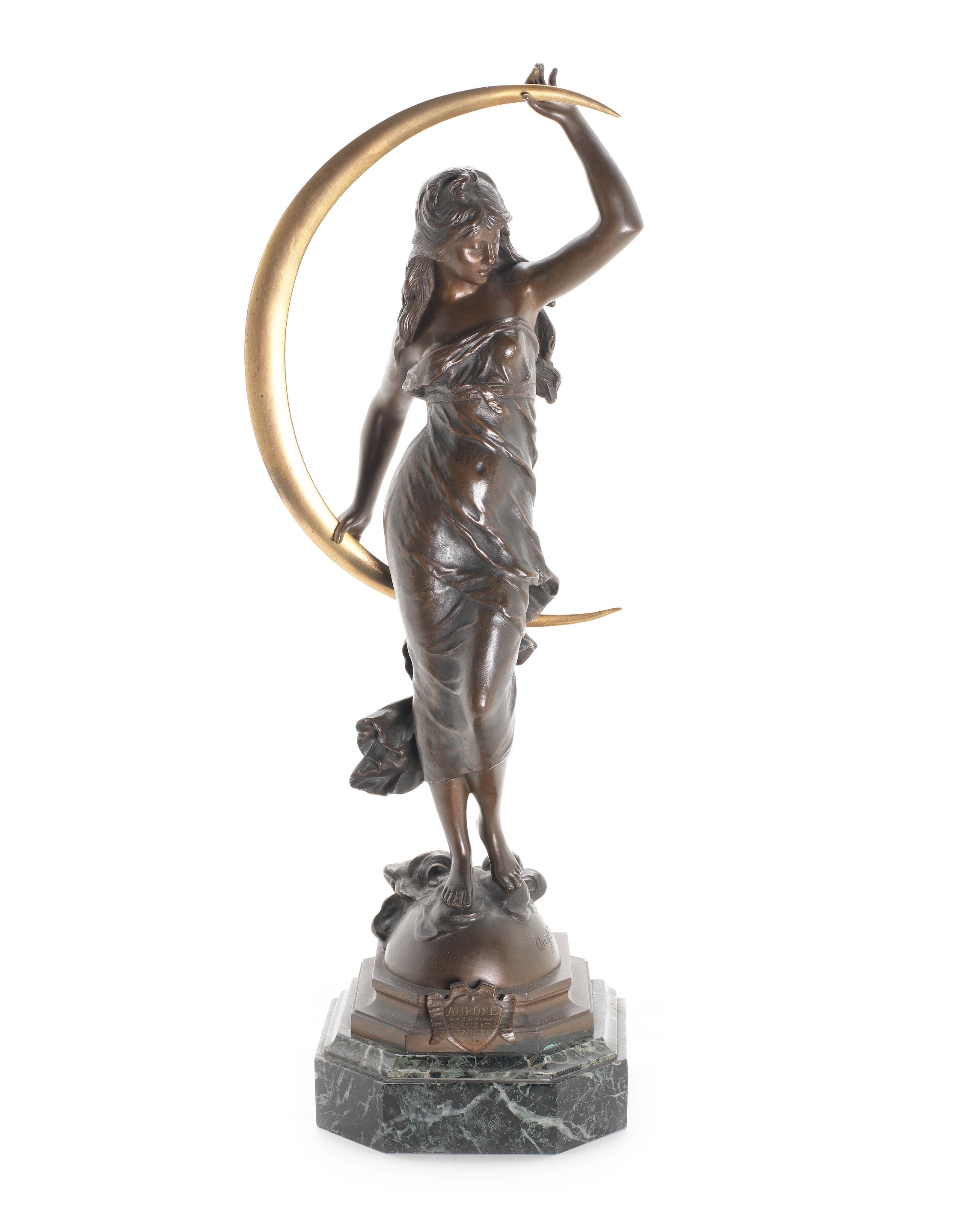 Bonhams : Auguste Moreau (French, 1834-1917) 'Aurore' an Art Nouveau ...