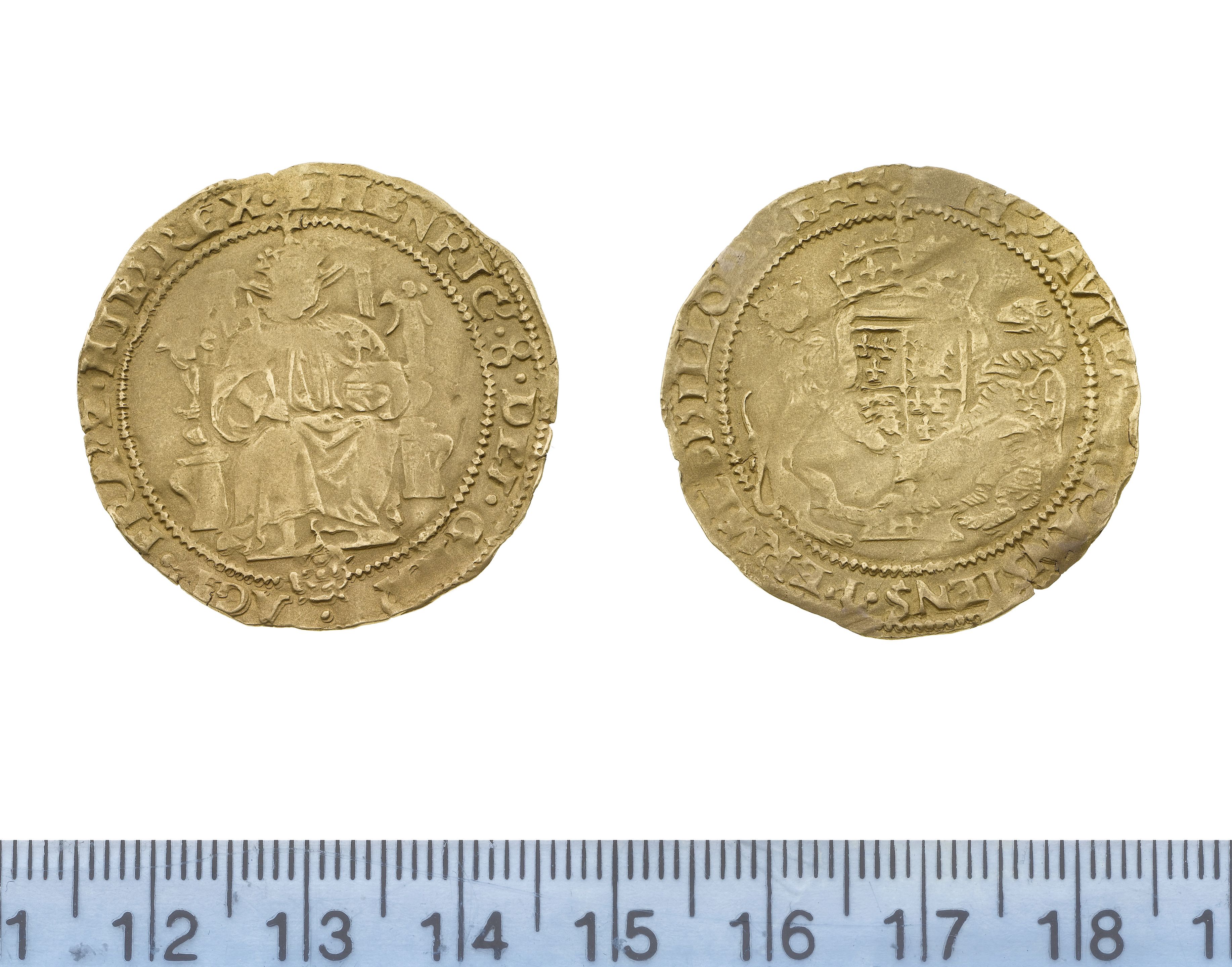 Bonhams : Henry VIII, third coinage (1544-47), Half-sovereign, Tower ...