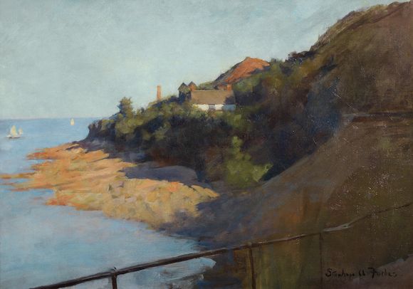 Bonhams : Stanhope Alexander Forbes, RA (British, 1857-1947) Penlee Quarry
