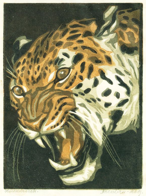 Bonhams : Norbertine von Bresslern-Roth (Austrian, 1891-1978) Jaguar ...