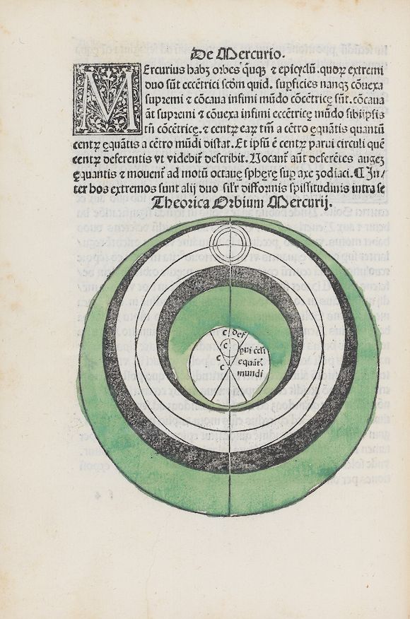 Bonhams : SACROBOSCO (JOHANNES) Sphaera mundi Regiomontanus ...