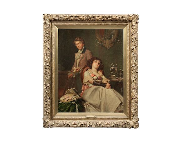 Bonhams : Edwin Thomas Roberts (British, 1840-1917) 'Love in a teacup ...