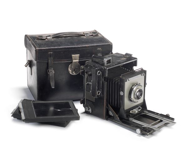 Bonhams : Gandhi: a Folmer-Graflex Corporation camera used by Candice ...