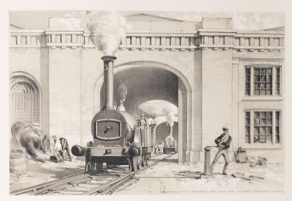 Bonhams : BOURNE (JOHN C.) Drawings of the London and Birmingham ...