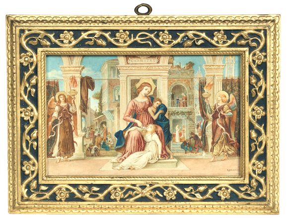 Bonhams : Riccardo Meacci (Italian, 1856-1938) Charity