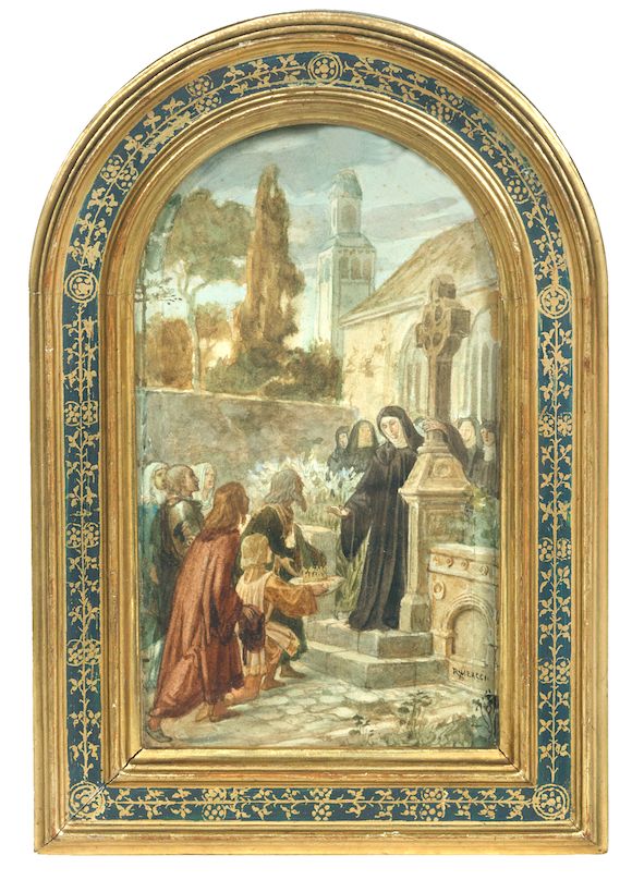 Bonhams : Riccardo Meacci (Italian, 1856-1938) St. Edith of Wilton