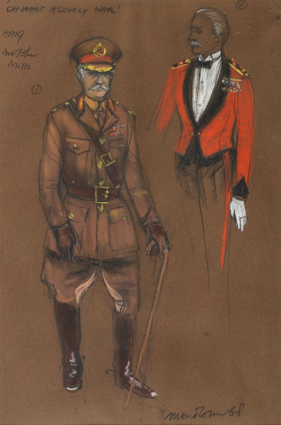 Bonhams : Oh! What A Lovely War: a collection of costume designs by ...