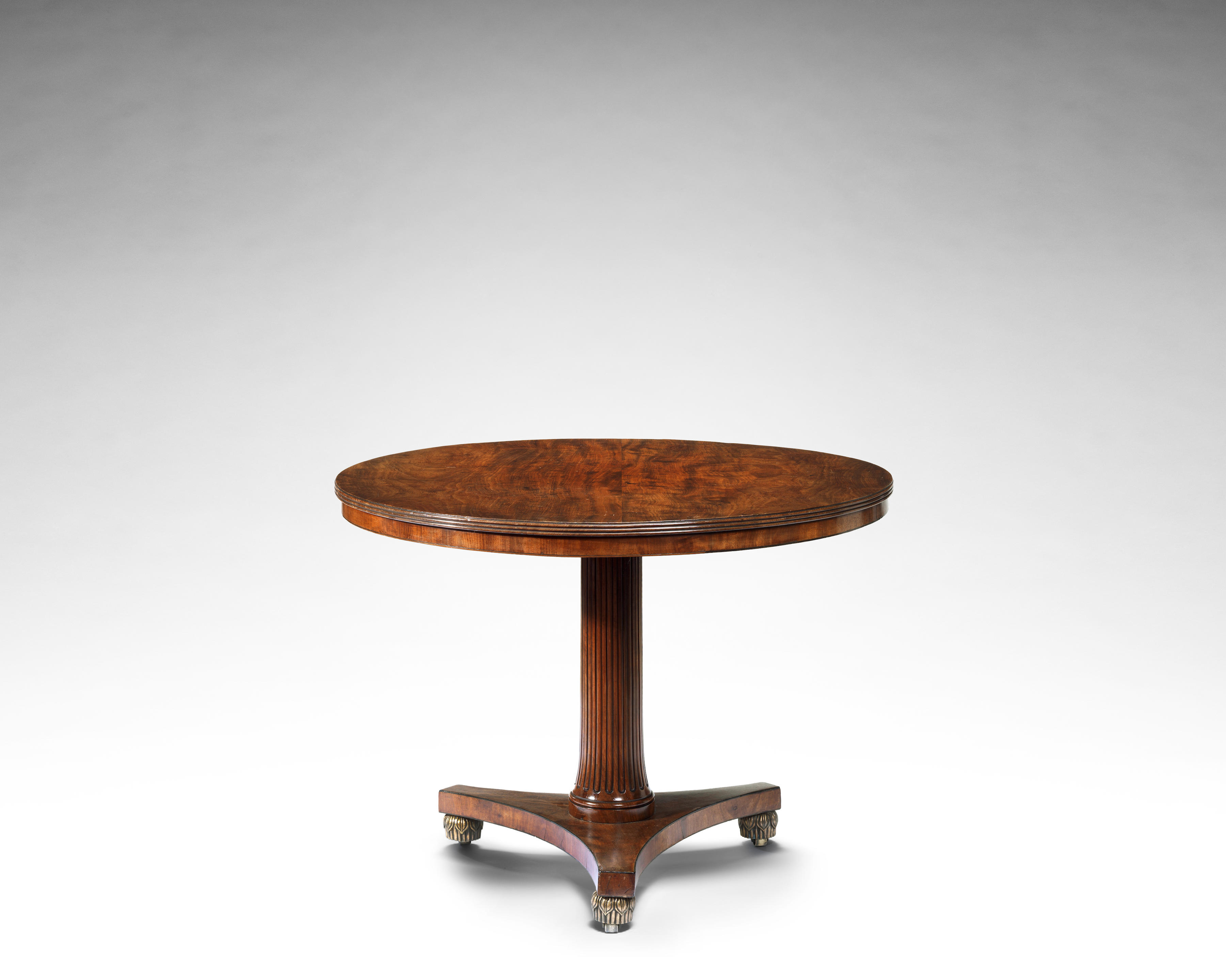 Bonhams A Small Regency Mahogany Circular Centre Table In The Manner