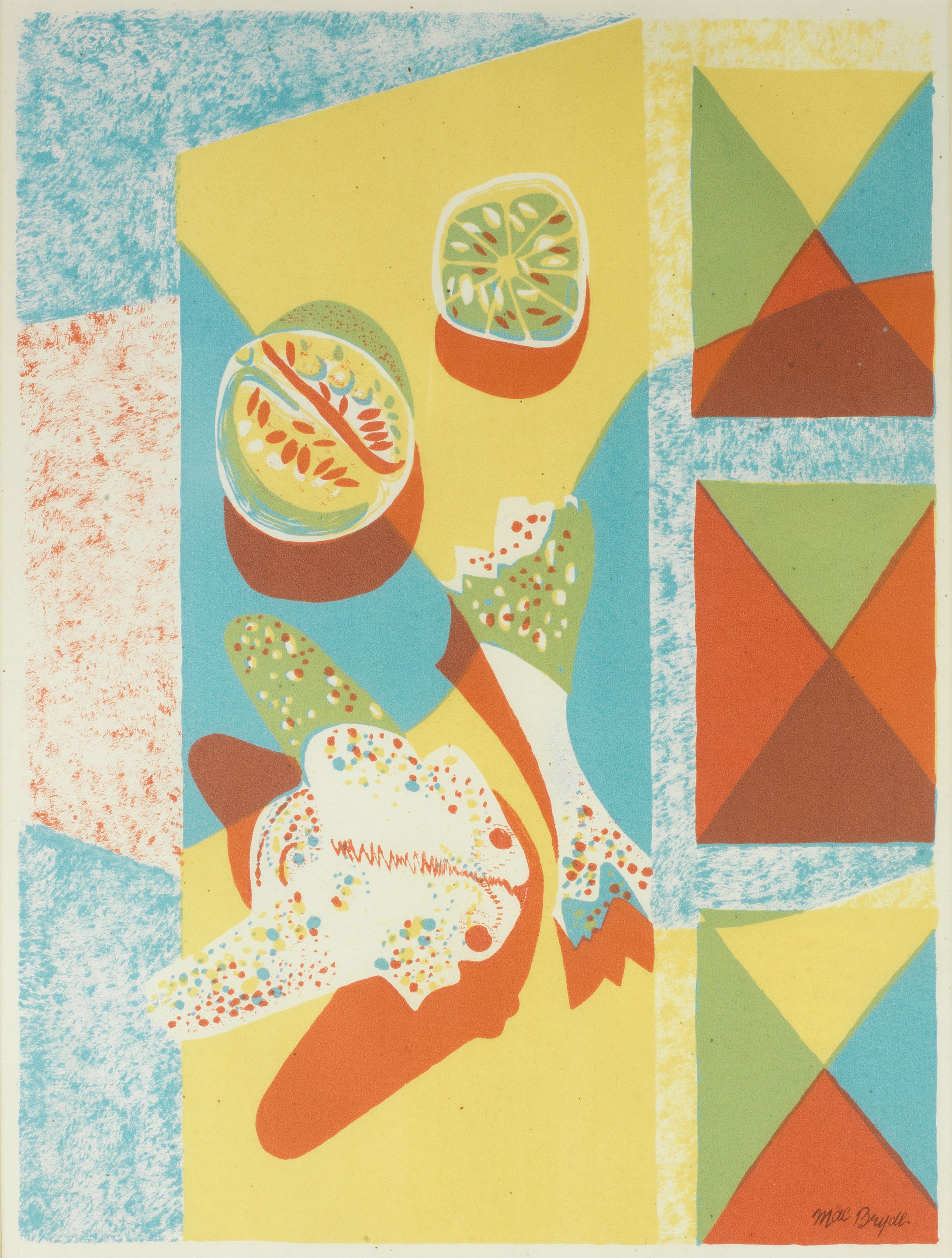 Bonhams : Robert MacBryde (British, 1913-1966) Yellow still life ...