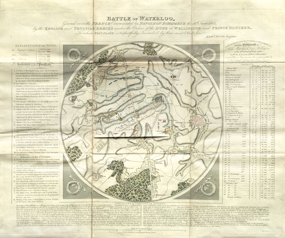 Bonhams : WATERLOO An Account of the Battle of Waterloo... by a British ...