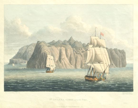 Bonhams : BELLASIS (GEORGE HUTCHINS) Views of Saint Helena, FIRST ...