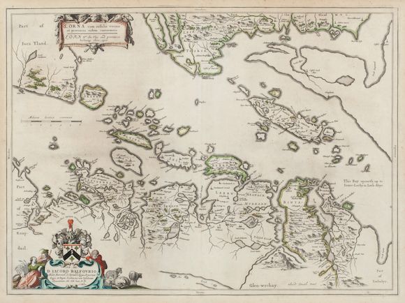 Bonhams : MAPS - LORN, BERWICK & CAITHNESS PONT (TIMOTHY) Lorna cum ...
