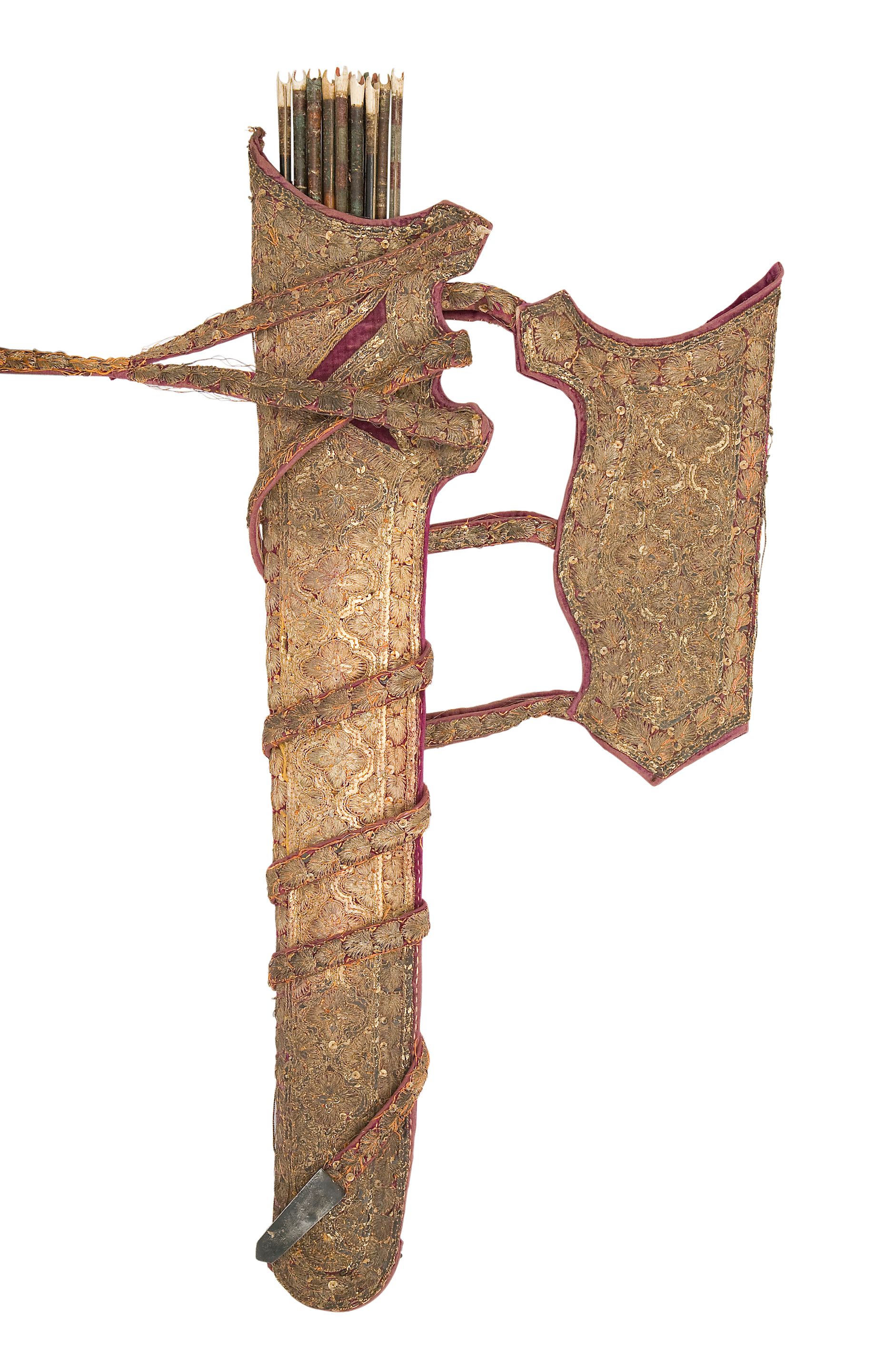Bonhams : A Rare Indian Bow-Case, Quiver, And Twenty-Two Arrows