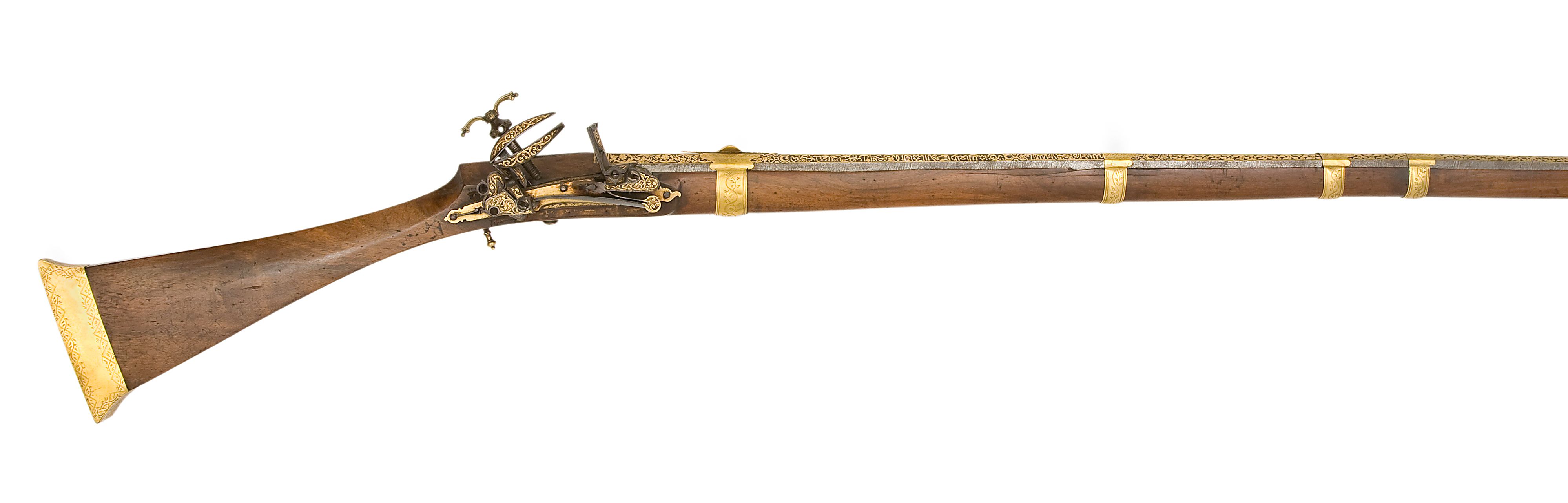 Bonhams : A Fine Algerian 15-Bore Toe-Lock Gun