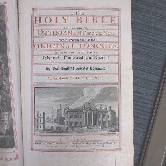 Bonhams : BIBLE, in English, Authorised Version The Holy Bible ...