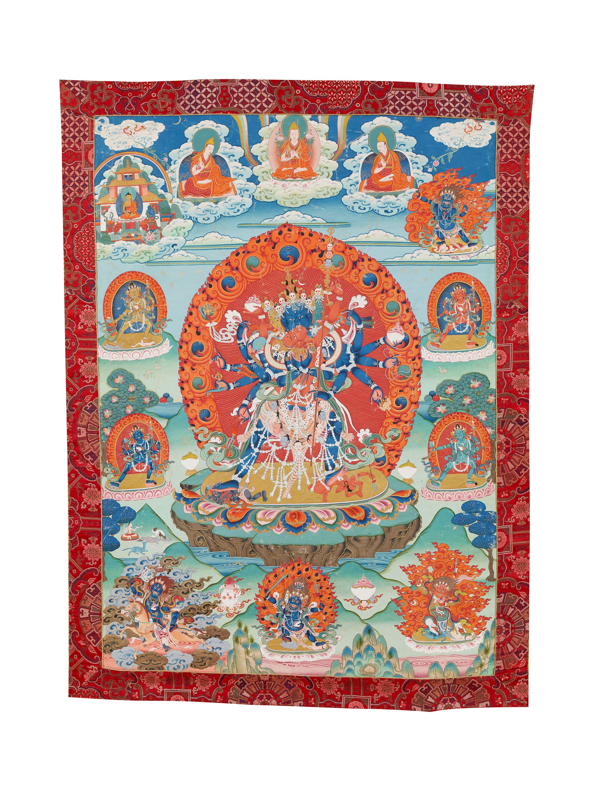 Bonhams : A Thangka of Hevajra Early to Mid 20th century, Tibet