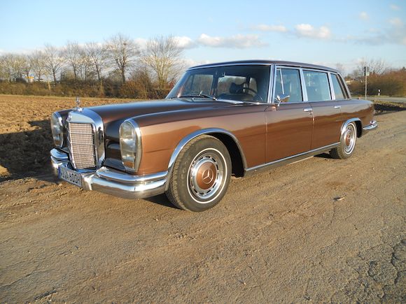 Bonhams Cars : 1968 Mercedes-Benz 600 Saloon Chassis no. 100.012-12 ...