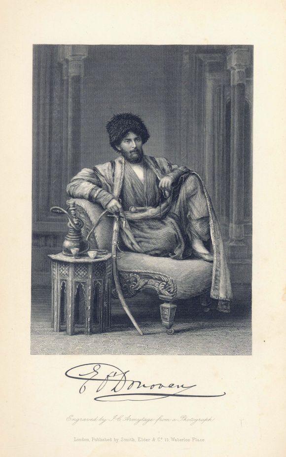 Bonhams : O'DONOVAN (EDMOND) The Merv Oasis; Travels and Adventures ...
