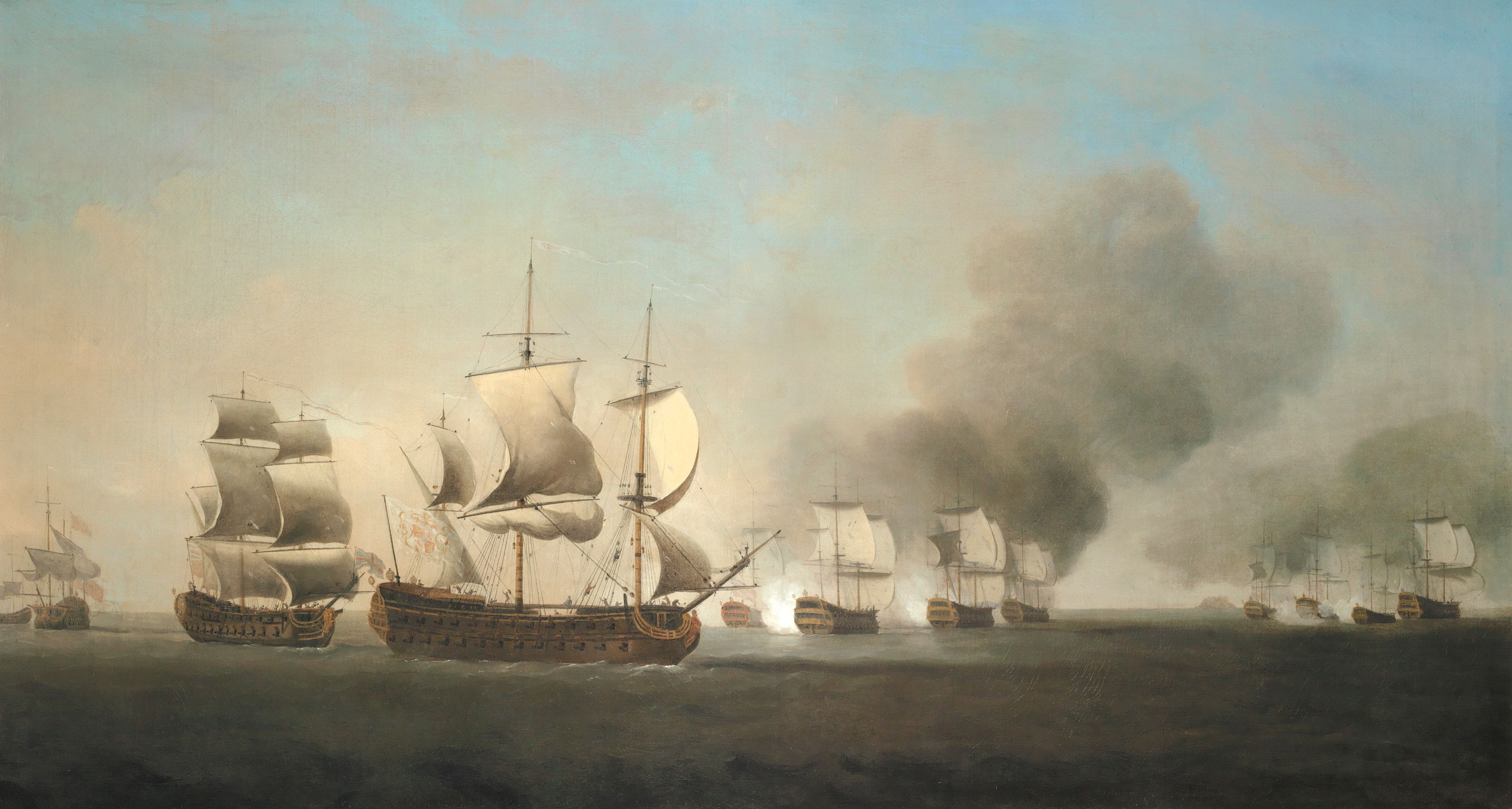 Bonhams : Thomas Craskell (fl. 1748-1750) Admiral Sir Charles Knowles ...