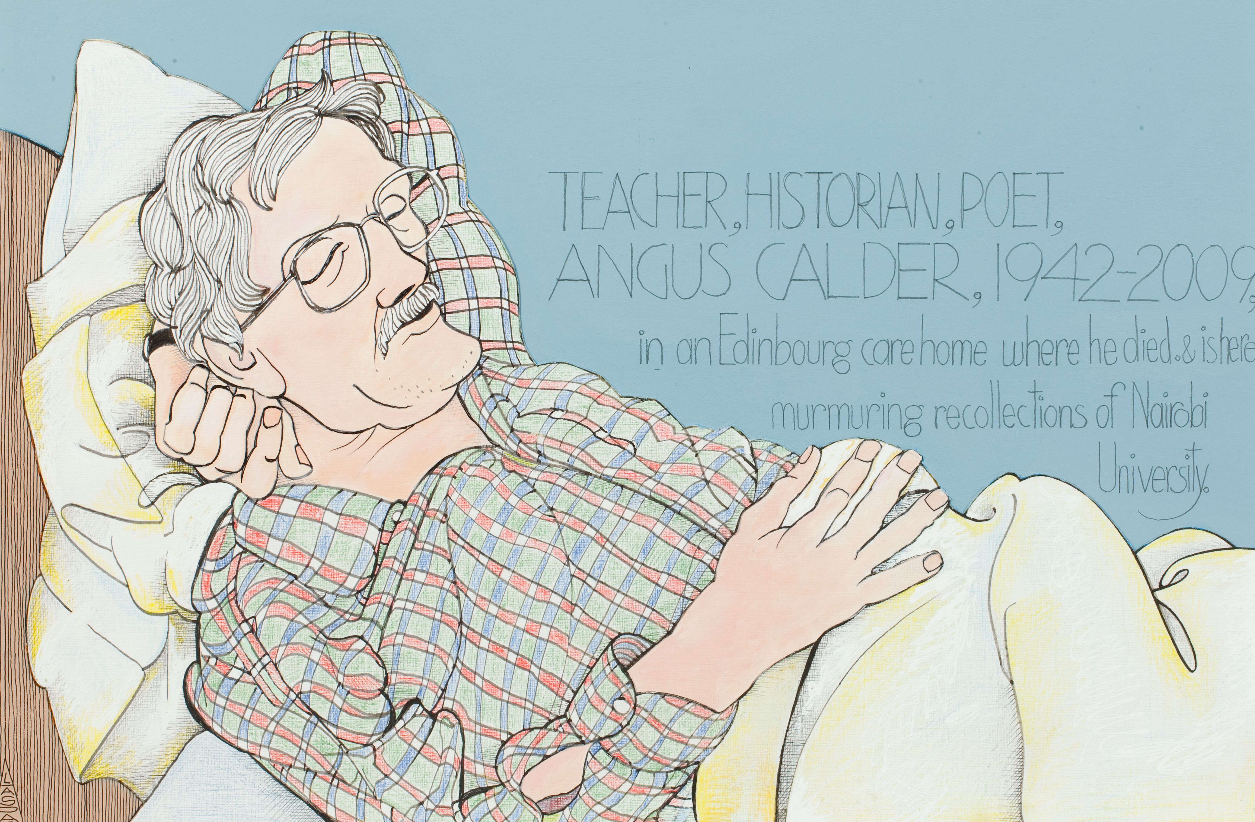 Bonhams : Alasdair Gray (British, born 1934) Teacher, Historian, Poet ...