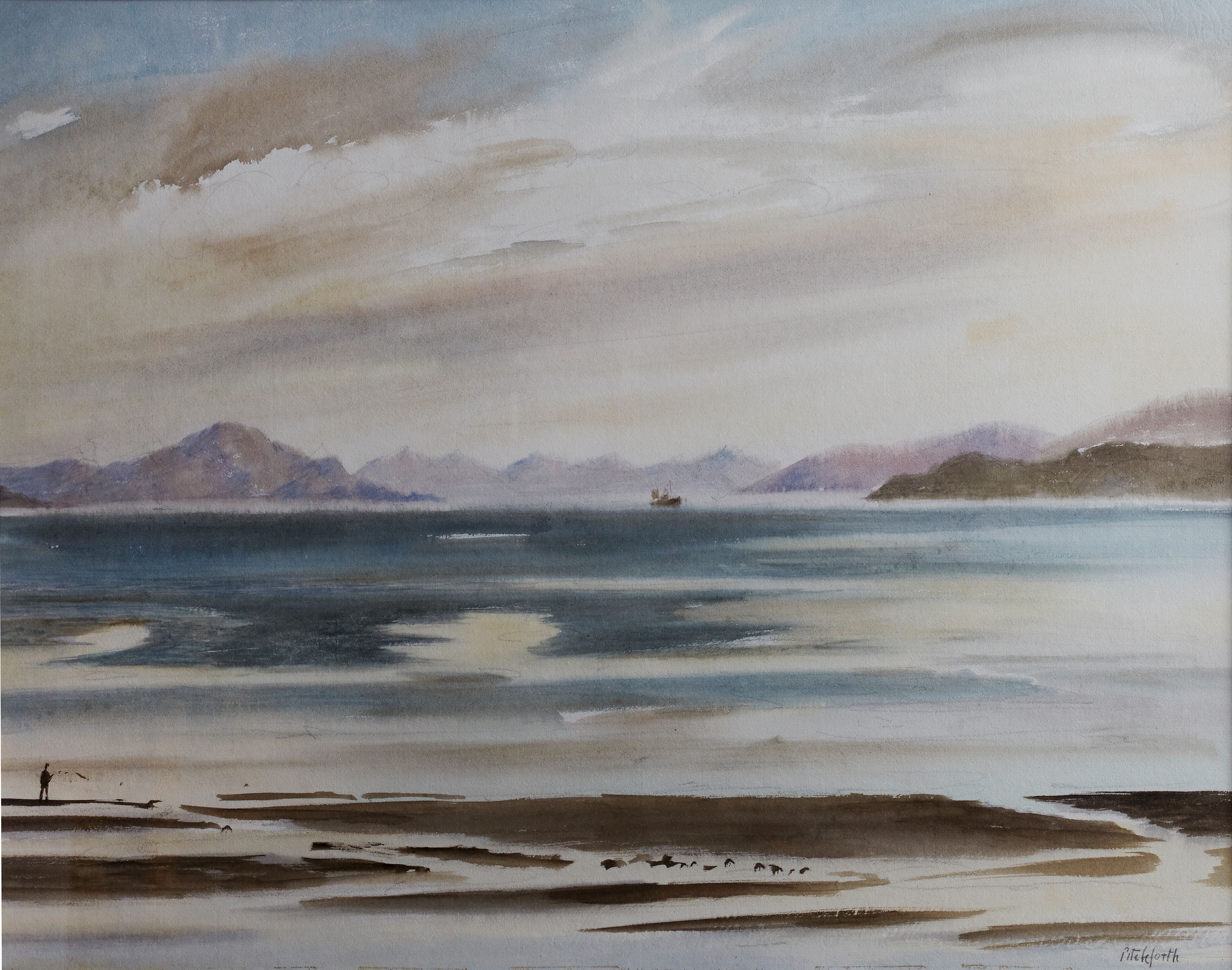 Bonhams : Roland Vivian Pitchforth (British, 1895-1982) 'Arran, 1958'