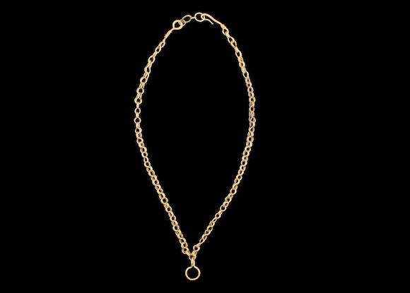 Bonhams : A Roman gold chain necklace