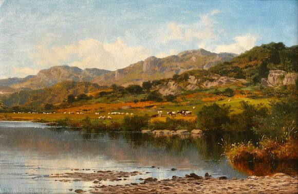 Bonhams : Benjamin Williams Leader, RA (British, 1831-1923) 'A fine day ...