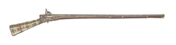 Bonhams : A Turkish 22-Bore Miquelet-Lock Gun (Shishana)