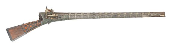 Bonhams : A Turkish 15-Bore Miquelet-Lock Rifle (Shishana)