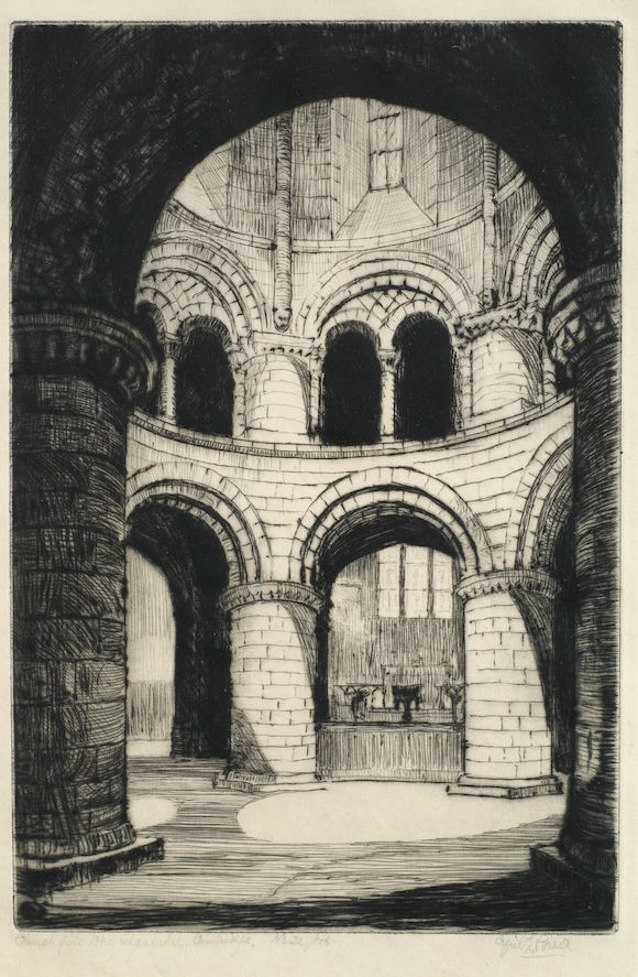 Bonhams : Cyril Edward Power (British, 1872-1951) Church of the Holy ...