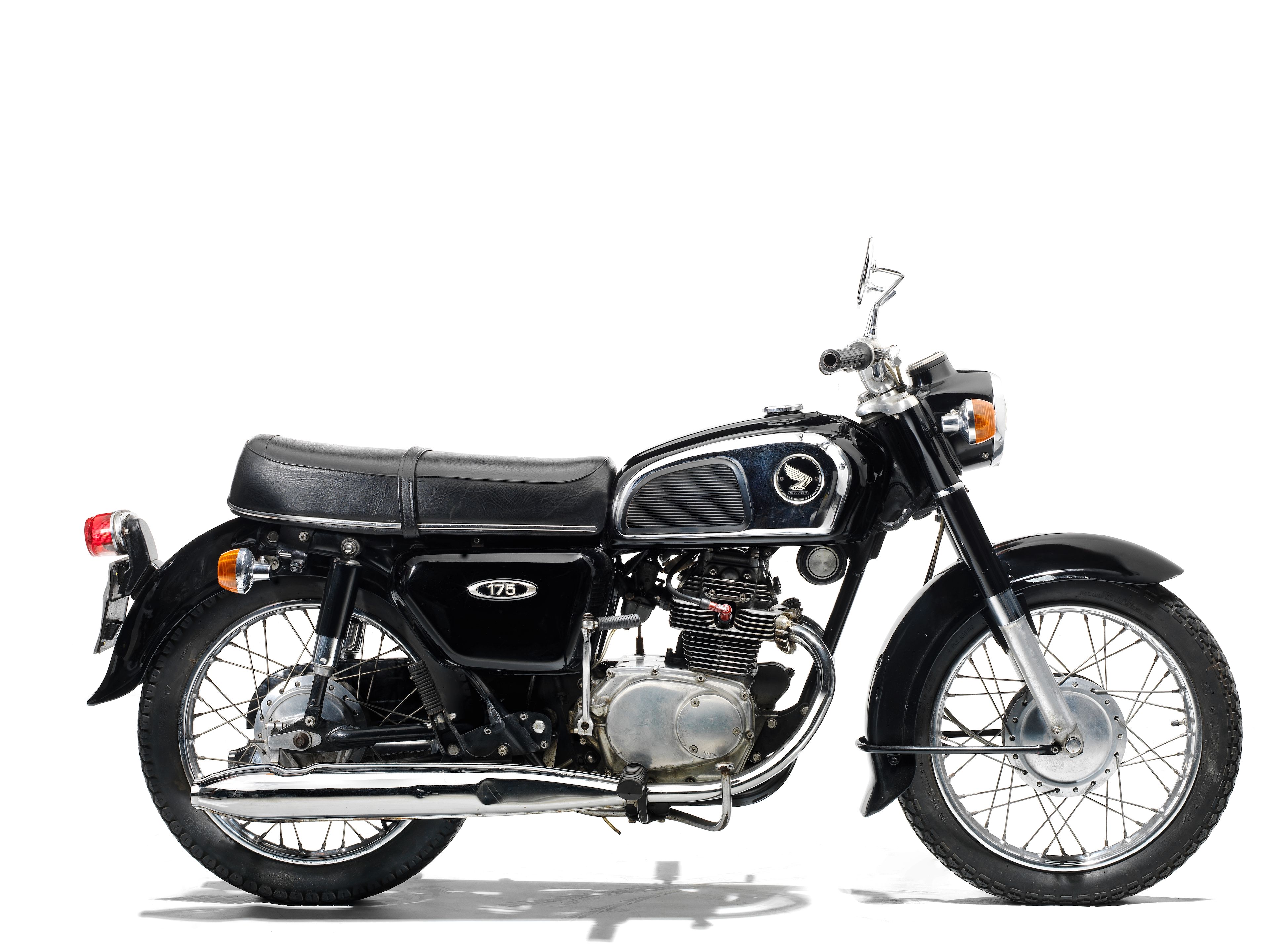 Bonhams Cars : The property of James May,1973 Honda CD175 Frame no ...