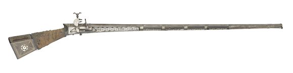 Bonhams : A Balkan 16-Bore Miquelet-Lock Gun (Paragun)