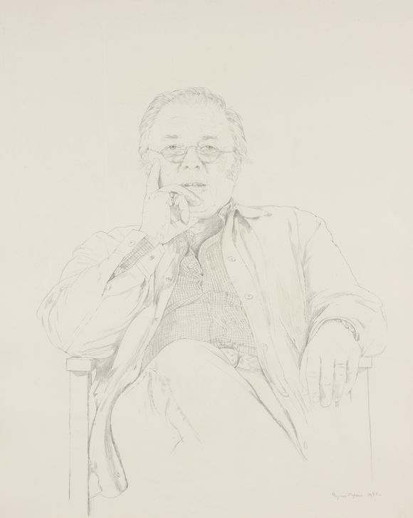 Bonhams : Bryan Organ (British, born 1935) Portrait of Lord Attenborough