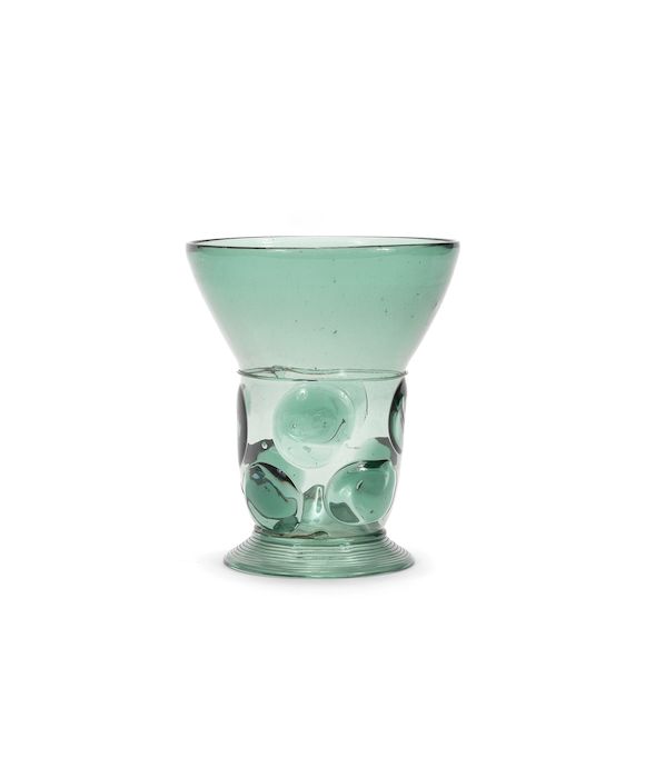 Bonhams : A rare large green tinted Berkemeyer, Dutch or German, late ...
