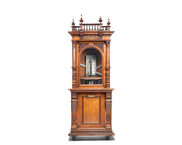 Bonhams : A 24 1/2-inch Polyphon 'Mikado' disc musical box, German ...