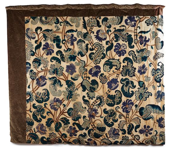 Bonhams : Four late 17th/early 18th century crewel work panels, English ...