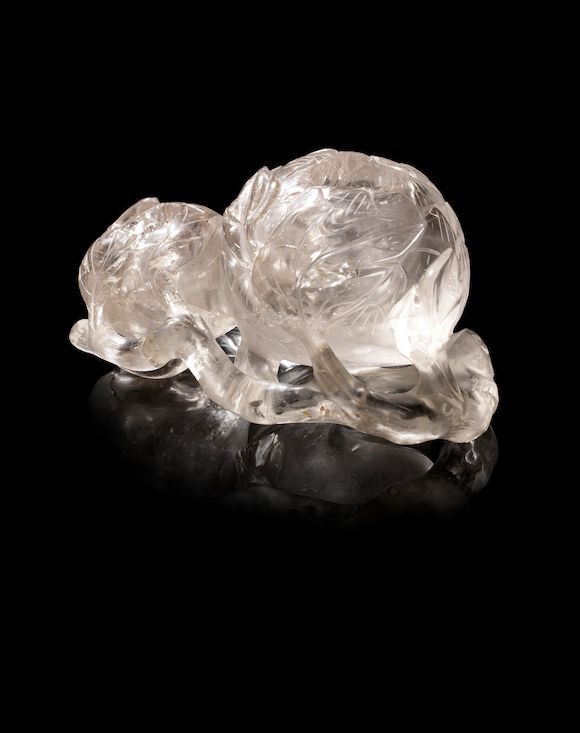 Bonhams : A rock-crystal water pot Late Qing Dynasty (2)
