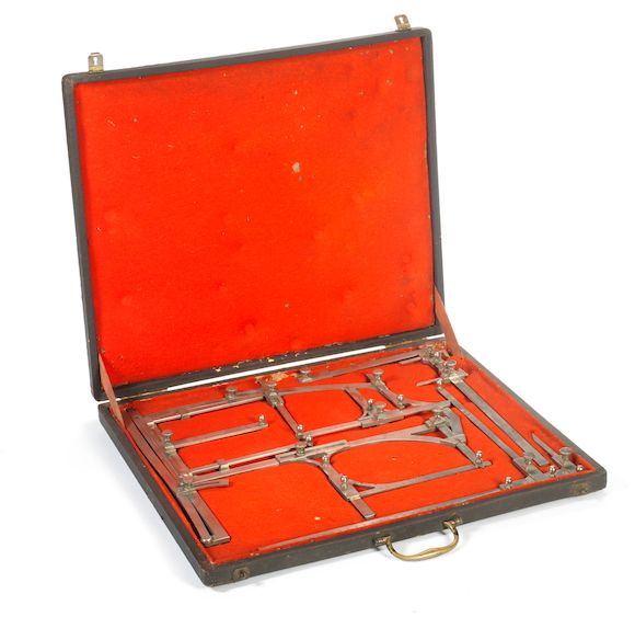 Bonhams : An anthropometric device for craniometry, probably French ...