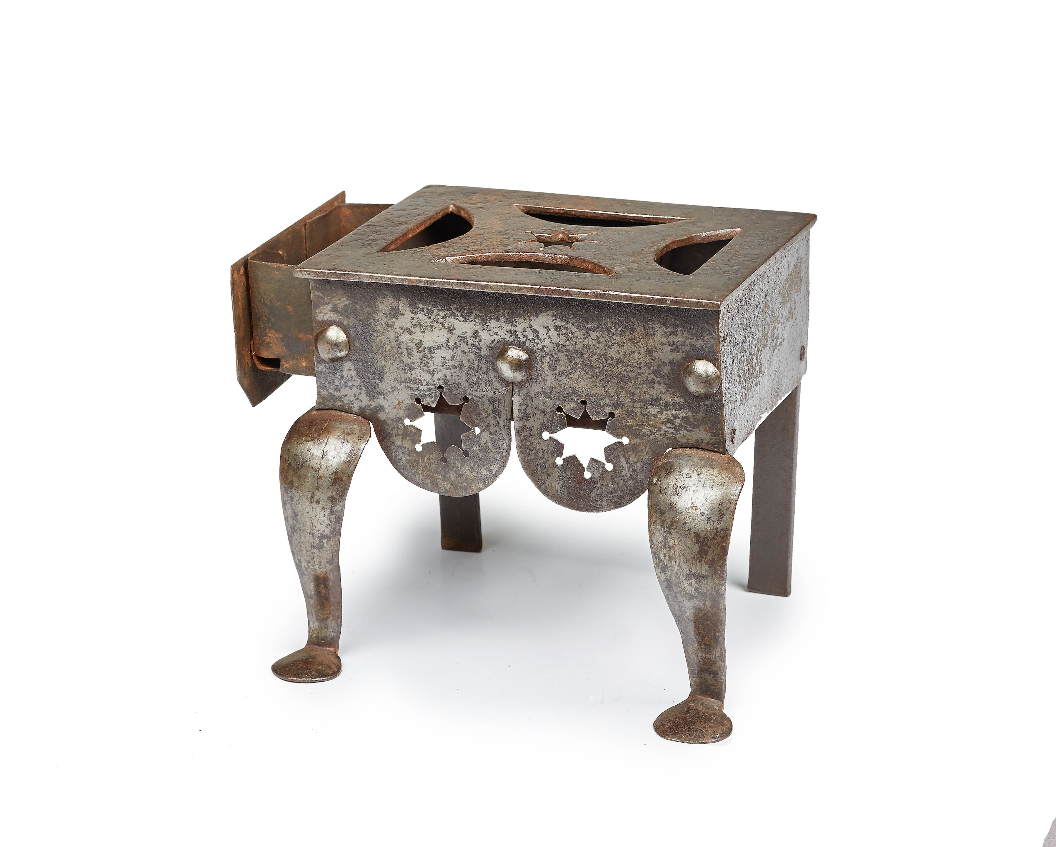 Bonhams : A small early to mid-19th century steel and wrought iron ...
