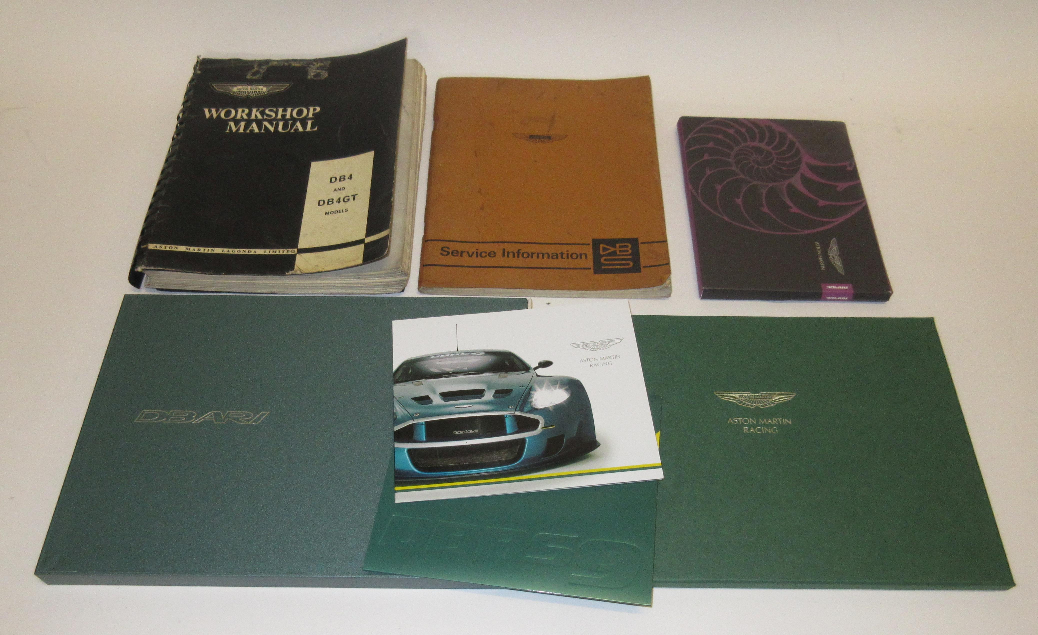 Bonhams Cars Assorted Aston Martin Publications Qty